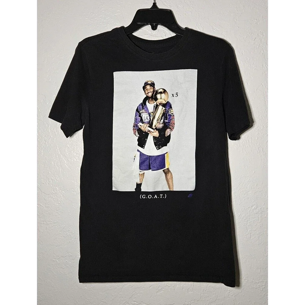 Nike | Shirts | Nike Kobe Bryant Trophy Retirement Goat Drifit Shirt ...